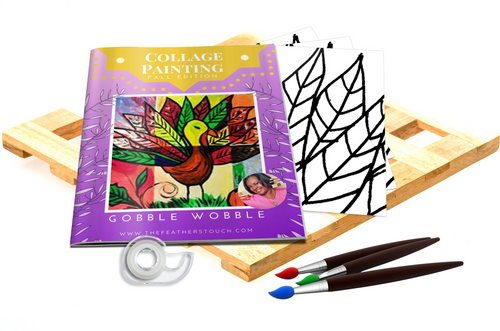 Gobble Wobble Poster | The Feather's Touch