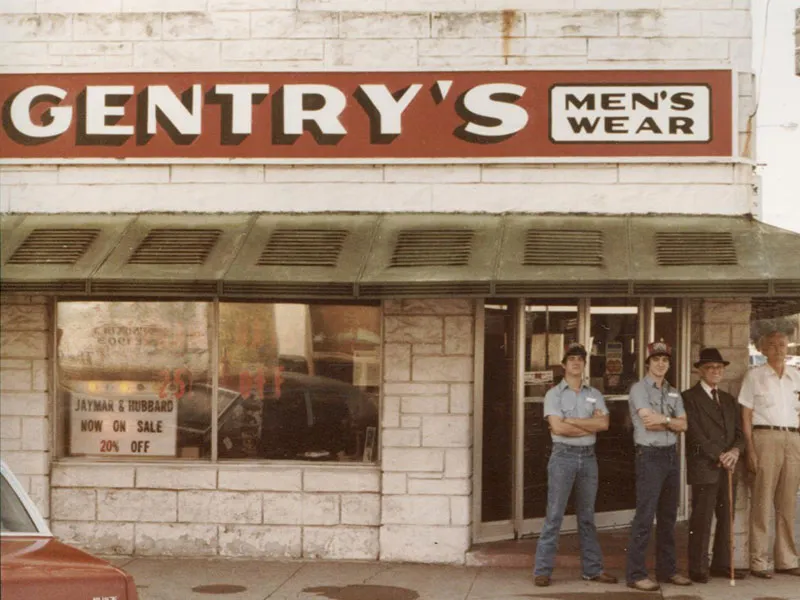 Conroe, TX: Gentry's Men's Clothing Store