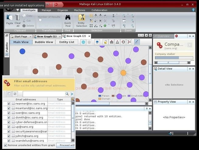 How to Use Maltego, Part 1: Gathering Info on a Domain