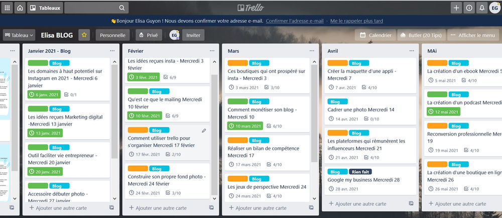 Comment utiliser Trello pour s'organiser