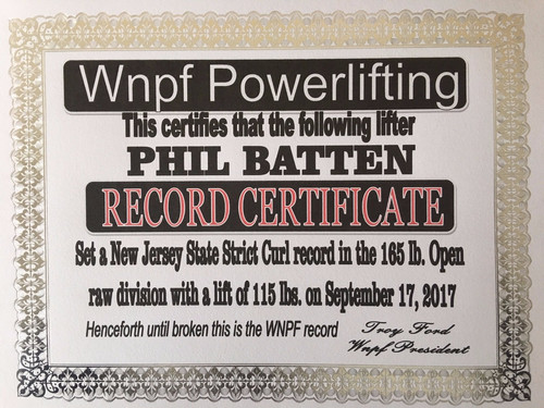 REGULAR CERTIFICATE | wnpf-powerlifting
