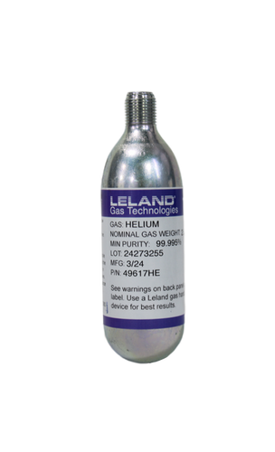 49617HE Cartridge, Large, 95ml 2.5g +0.3/0g 99.995% Helium | Leland Gas ...