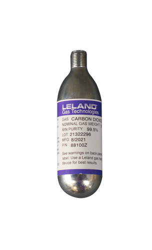 88100Z Cartridge, Large, 98ml 74g +2/-3g Carbon Dioxide | Leland Gas Tech