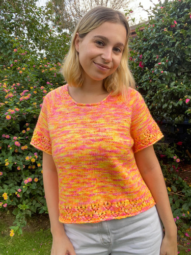 Heartstopper Tee Pattern | Jaime Creates | Digital Knitting Patterns