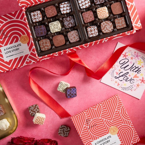 愛情故事 18 件果仁糖熱巧克力粉 | Max Brenner Tw