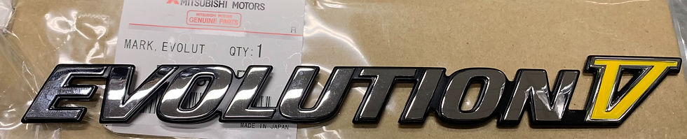 Mitsubishi Lancer Evolution V (EVO5) Badge | TECH///SPORT