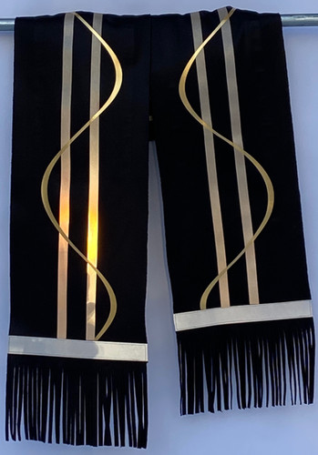 Harmony Reflective Metallic Scarf | Website