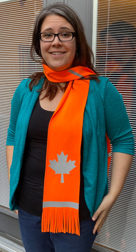 HiVis Reflective Scarf - Maple Leaf | Website
