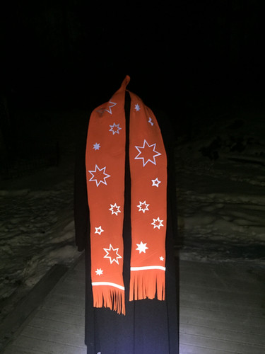 Ultimate Hi-Vis Reflective Scarf - Starry Nights | Website