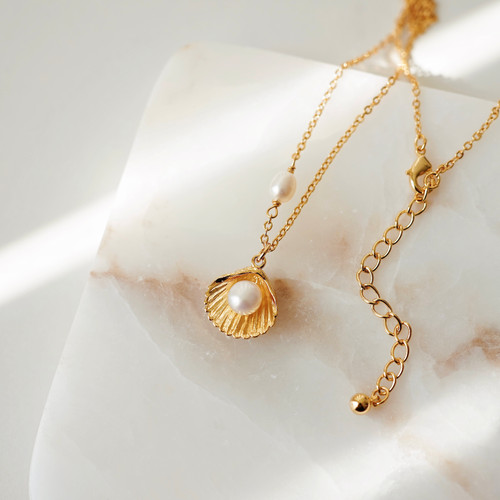 Drawing Shell Necklace | Pegas Charming