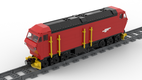 NSB Di6 byggeveiledning | Norske Lego Tog