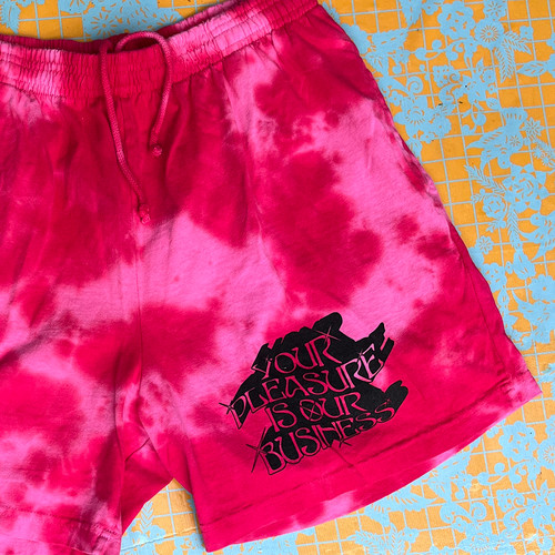 Debs x Everybody.World pickle camo custom dye shorts | Lil' Deb's Oasis