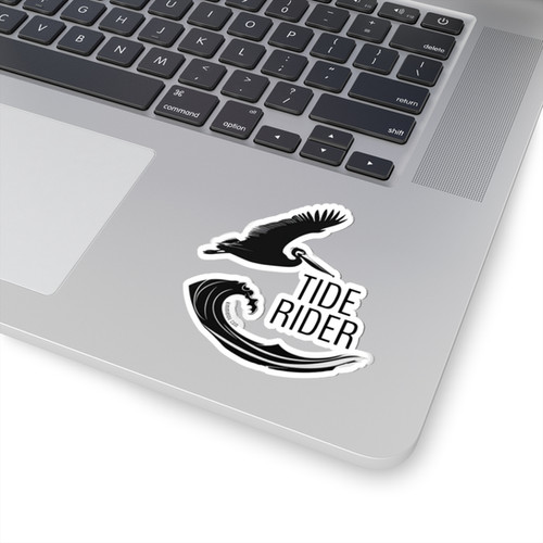 Tide Rider Kiss-Cut Sticker | Kimmielou Studio