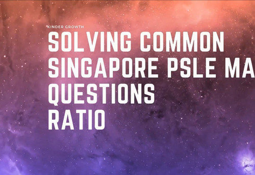 Beginner Step-By-Step Solving Common Maths PSLE Questions : Ratio ...