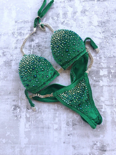 HEIDI GREEN BIKINI | BILBO SPORTSWEAR