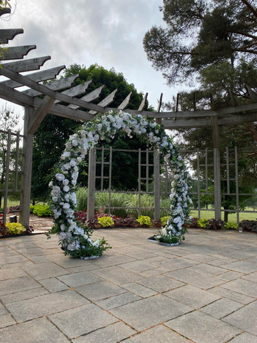 Round Floral Arch | Better Together
