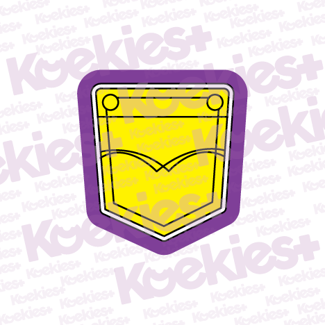 Jeans-Pocket Stamp Cutter | Koekiesplusalt