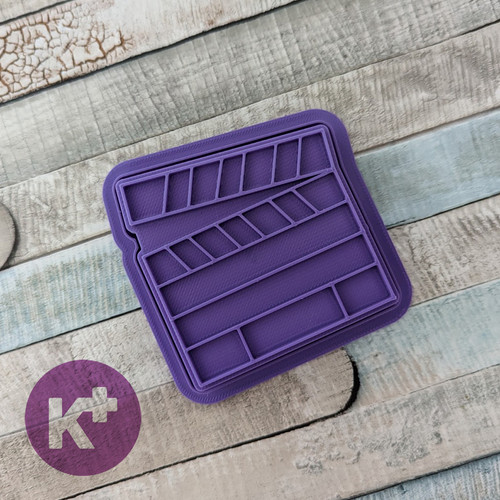 Clapper Board stamp cutter | Koekiesplusalt