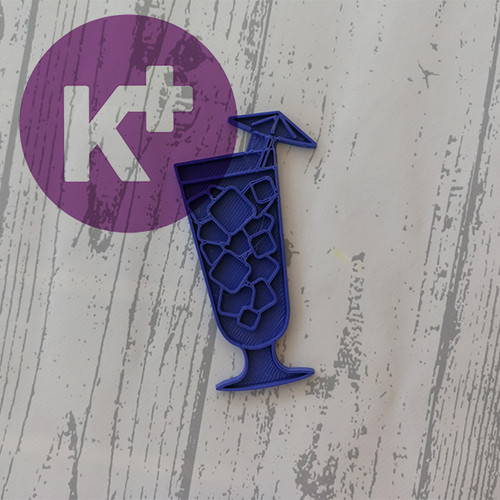 Cocktail A (Tall Drink) Stamp Cutter | Koekiesplusalt