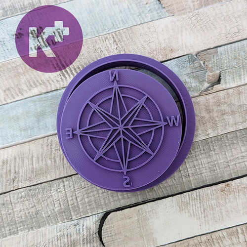 Compass stamp cutter | Koekiesplusalt