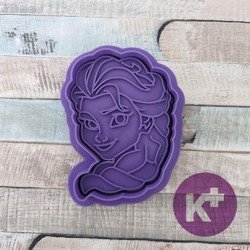 Frozen Elsa stamp cutter | Koekiesplusalt