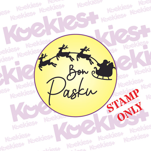 v2 Bon Pasku stamp only | Koekiesplusalt