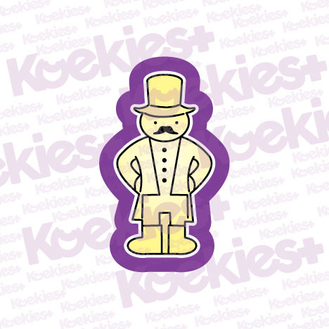 Circus Ringmaster stamp cutter | Koekiesplusalt