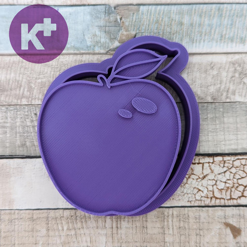 School Apple stamp cutter | Koekiesplusalt