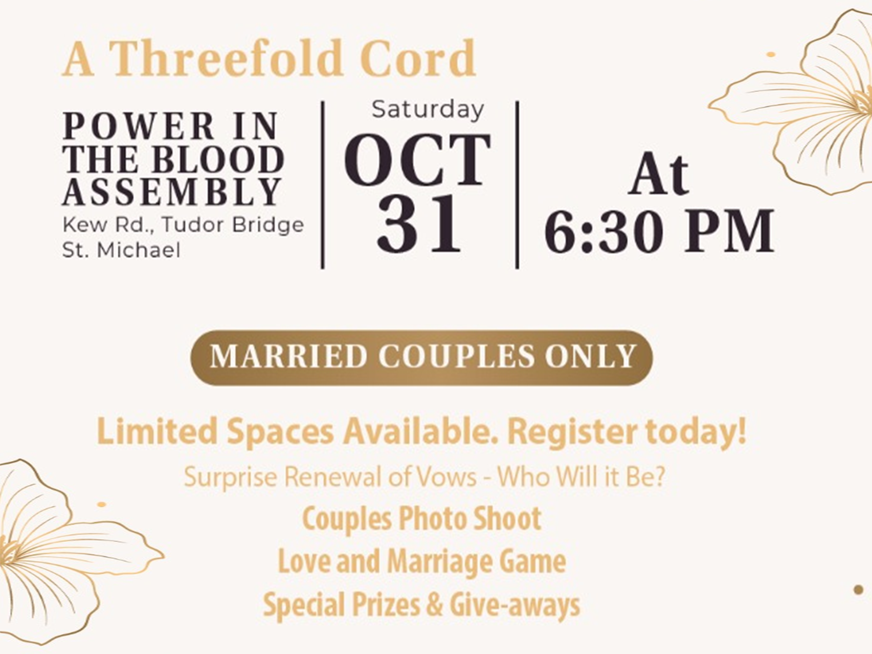 NOT EASILY BROKEN - A Threefold Cord | PIBA