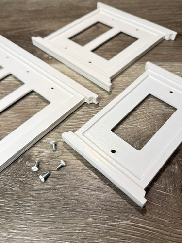 Handcrafted Craftsman Style Wood Cover Plate for Light Switches, Outlet ...