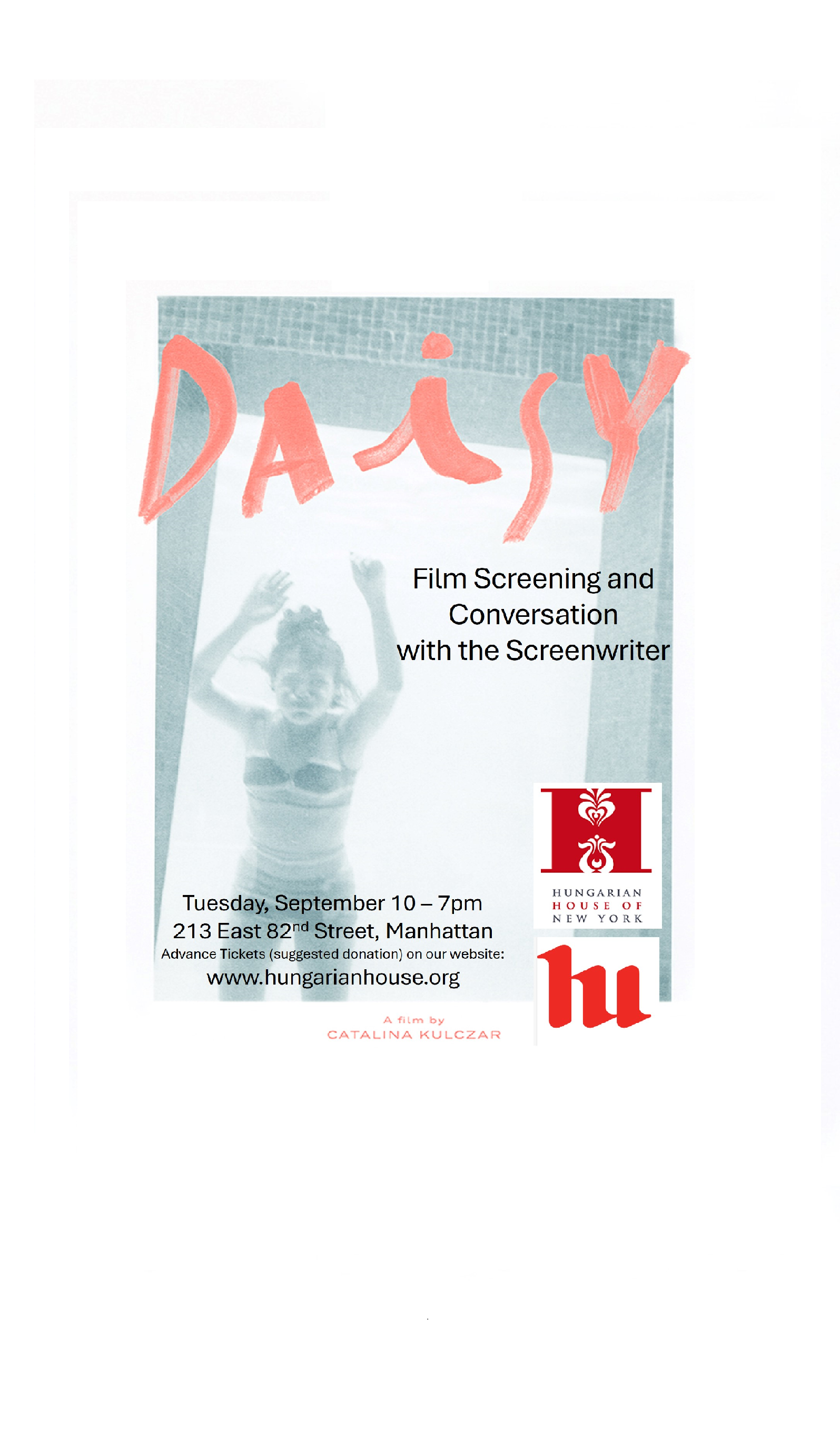 "Daisy" Short Documentary Film Screening and DiscussionUpcoming Event