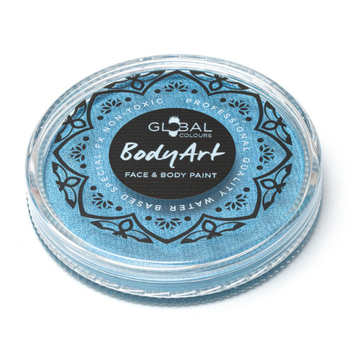 Global Pearl Light Blue - Face & Body Paint Cake 32g | JClassy