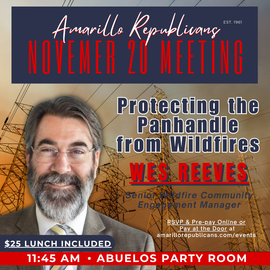 RSVP Online and Pay-at-the-Door: Wes Reeves: Protecting the Panhandle ...