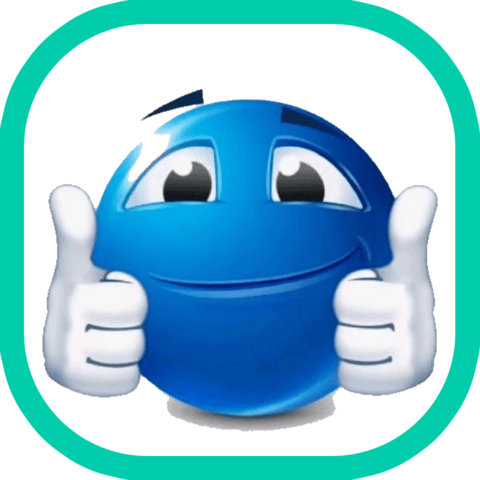 Stickers de Emoji Azul (Blue emoji) | WiStickers