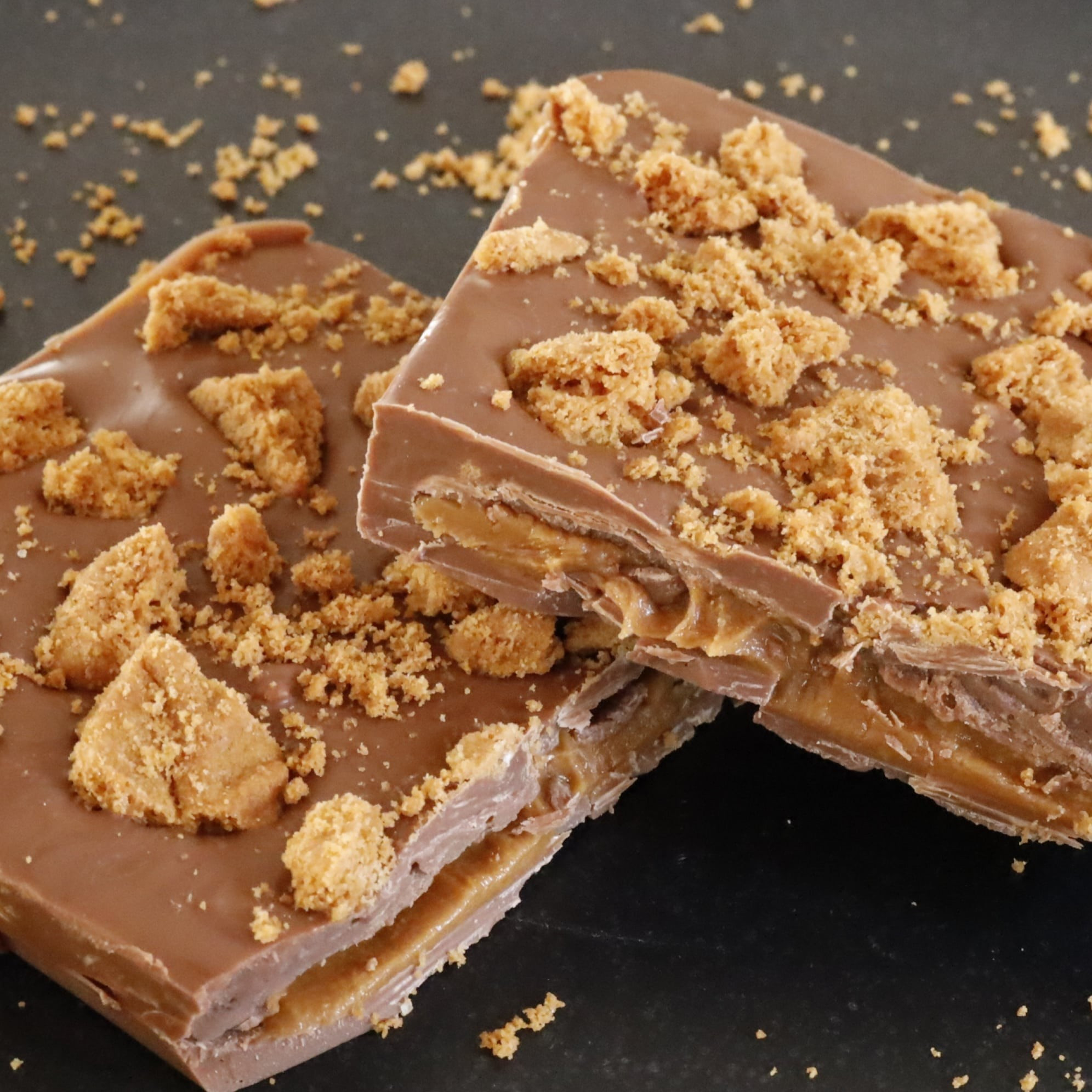 Biscoff chocolate bar