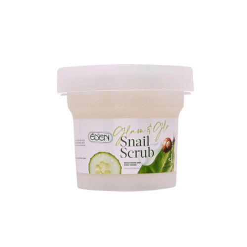 Eden Glam & Glo Snail Scrub 200G | International Beauty Supplies