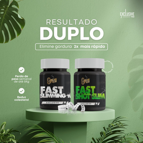 Combo Promocional FAST Shot Slim + FAST SLIMMING | Exclusive Pro