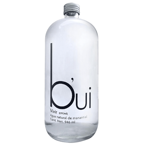 AGUA BUI NATURAL 946 ML VIDRIO | DeLaBahía
