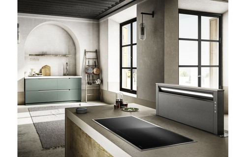 Elica Getup 90cm Downdraft Extractor - Cast Iron | Blaeu