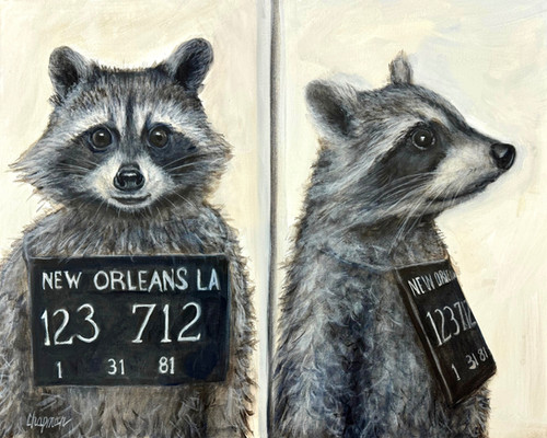Kip, the raccoon mug shot arrested for malicious mischief. | Travis ...