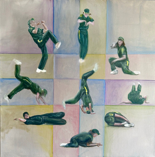 Australian Olympic Breakdance. | Travis Chapman Art