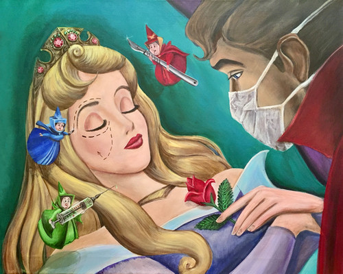 Princess Plastic Surgery | Travis Chapman Art
