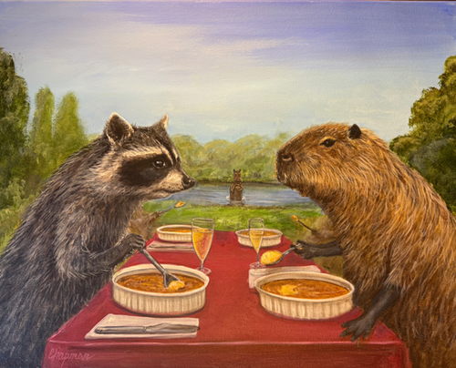 Kip Has crème brûlée with the Capybaras after the hippo fart battle ...