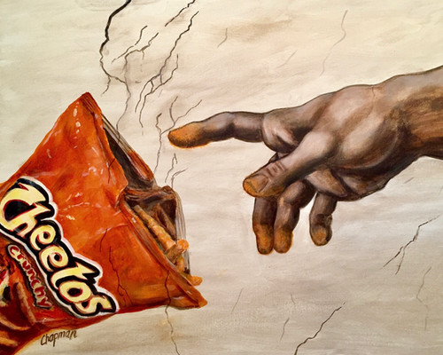 The Almighty Cheetos Finger.