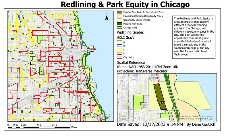 Dane Gertsch GIS Portfolio