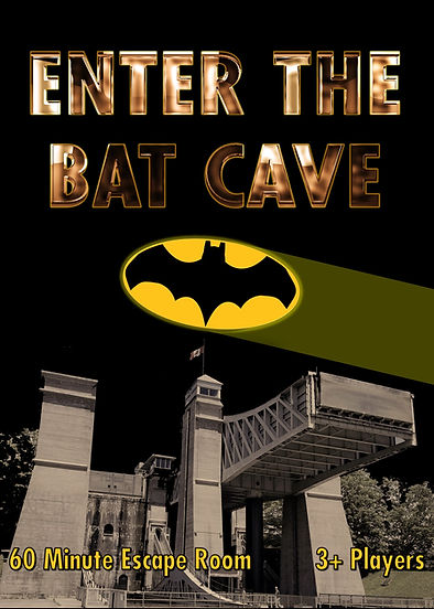 Enter The Bat Cave Escape Room In Peterborough Ontario at Lift Lock Escape