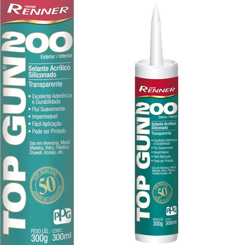 TOP GUN 200 SELANTE ACR SILICONADO | baruffaldi