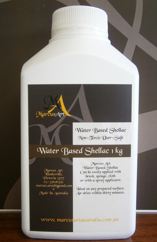 Water Based Shellac 1 Litre | marcus-art-australia