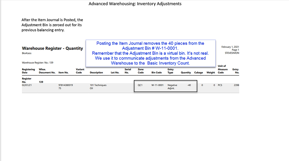 Warehouse Management - Customized for Business Central