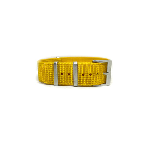Ribbed Strap Yellow | MOOI Straps